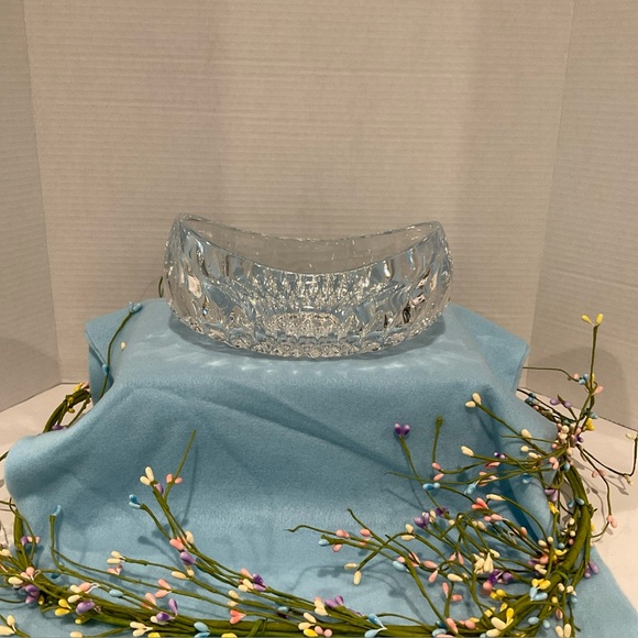 Gorham | Accents | Gorham Lead Crystal Althea 8 Oval Bowl Heavy Canoe ...